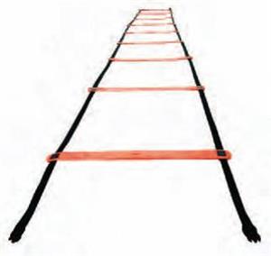 Champion Sports Rubber Agility Ladder - Baseball Equipment & Gear