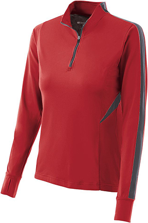 Holloway Ladies Torsion Training Top Pullover Jacket 222315 - Baseball ...