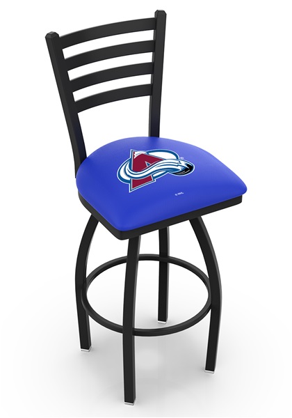 NHL Colorado Avalanche Ladder Swivel Bar Stool - Fan Gear