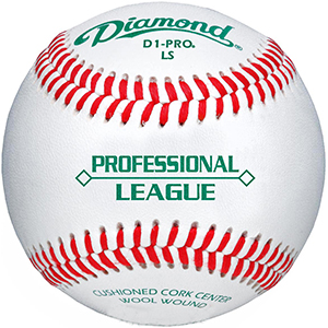 Diamond Professional League Low Flat Seam Baseball - Baseball Equipment ...