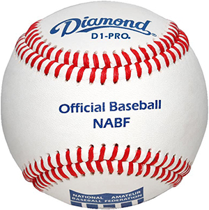 Diamond NABF Official Baseballs D1-PRO NABF - Baseball Equipment & Gear