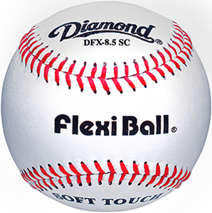 Diamond Soft Touch Flexi Ball Baseballs DFX-8.5SC - Baseball Equipment ...