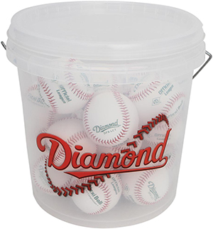 Diamond 2.5 Gallon FlexiBall Bucket Combo - Baseball Equipment & Gear