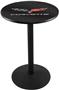 Holland Corvette C6 Round Base Pub Table (Blk Top) - Fan Gear