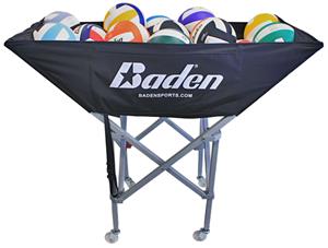 Baden 30 Ball Premier Volleyball Collegiate Cart - Volleyball Equipment ...