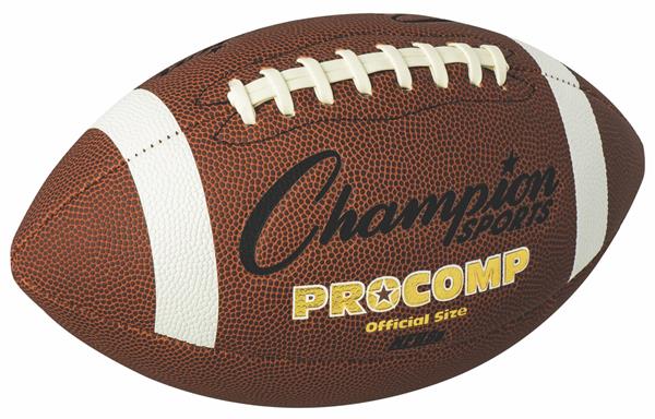 Champion Official NCAA Pro Composite Footballs - Football Equipment and ...