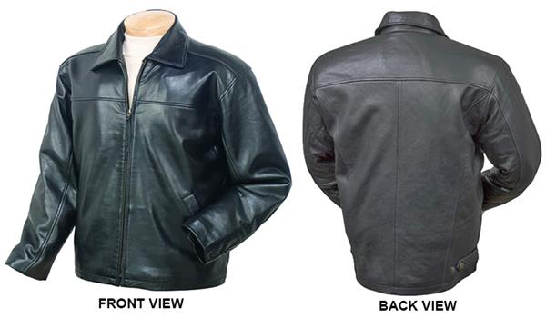 Burk's Bay Adult Lamb Driving Leather Jacket - Cheerleading Equipment ...