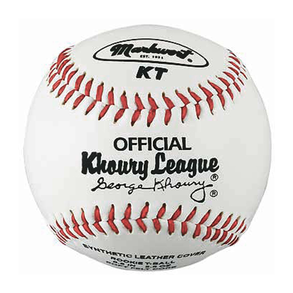 Markwort 8.5" KT Khoury League Baseballs-Youth - Baseball Equipment & Gear