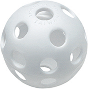 Easton 5" or 9" White Plastic Training Balls - Baseball Equipment & Gear