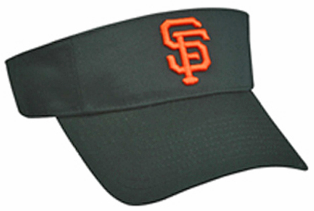 MLB Pre-Curved San Francisco Giants Visor - Baseball Equipment & Gear