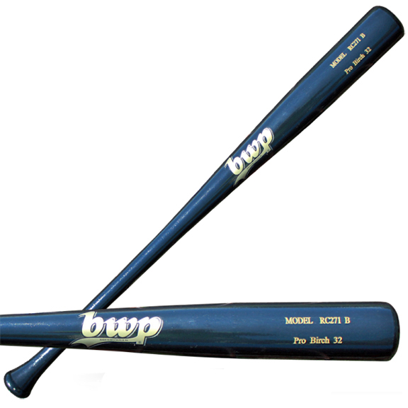 BWP Adult Yellow Birch RC271 Wood Baseball Bats - Baseball Equipment & Gear