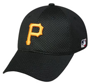 MLB Stretch Fit Pittsburgh Pirates Baseball Cap - Baseball Equipment & Gear