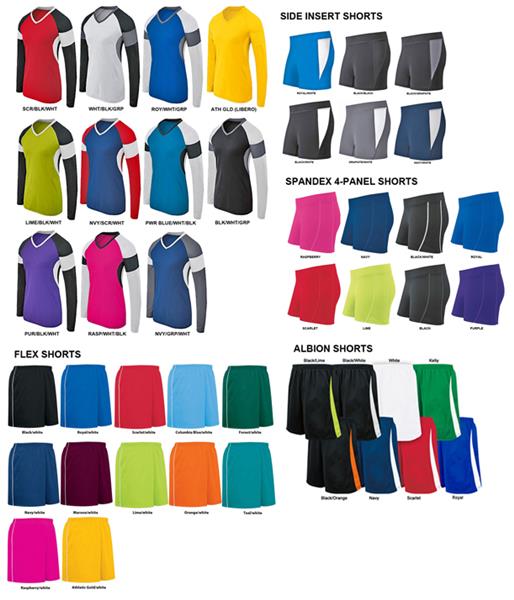 High Five RAPTOR Custom Volleyball Jerseys Uniform Kits - Volleyball ...