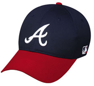 MLB Stretch UV Atlanta Braves Baseball Cap - Baseball Equipment & Gear