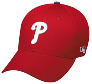 E9965 MLB Stretch UV Philadelphia Phillies Baseball Cap
