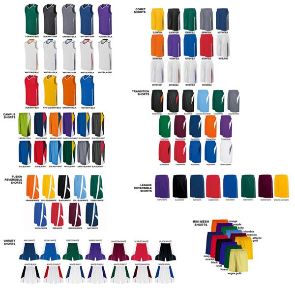 High Five Comet Custom Basketball Uniform Kits - Basketball Equipment ...