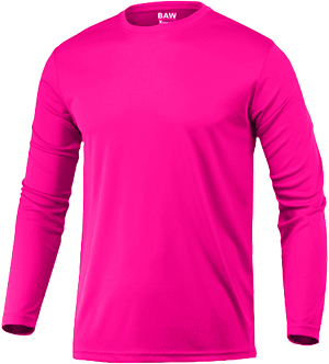 E33889 Baw Men's Long Sleeve Xtreme-Tek T-Shirts