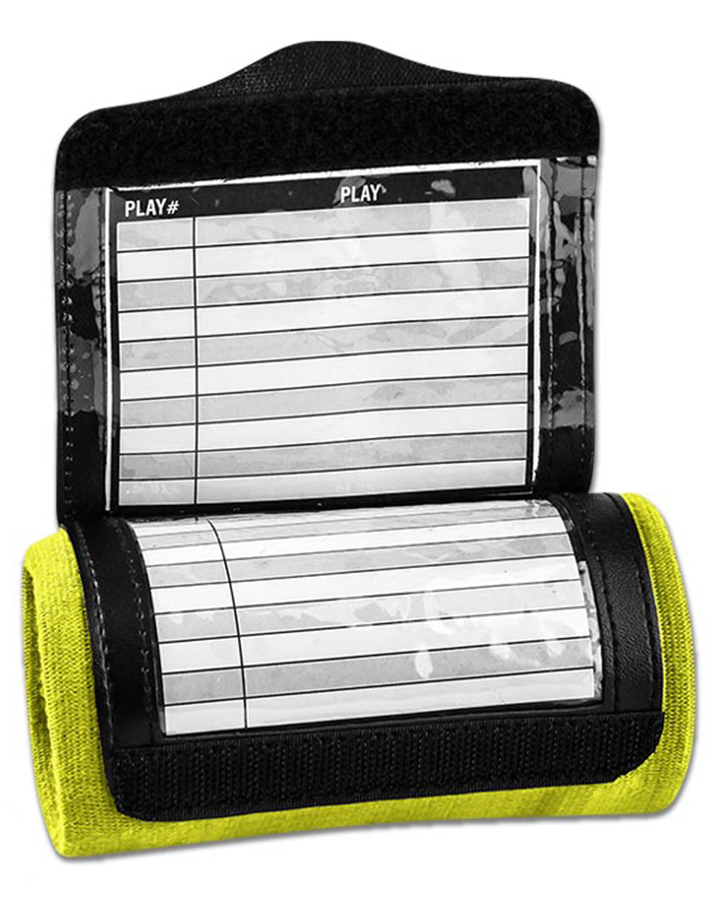 E128996 Champro Quarterback Wrist Coach Football Playbooks