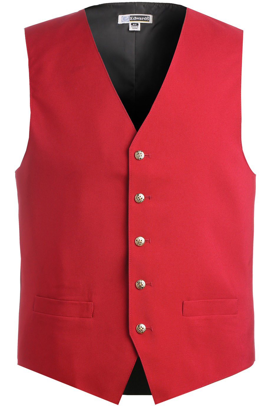 E30432 Edwards Mens Essential Polyester Vest 4490