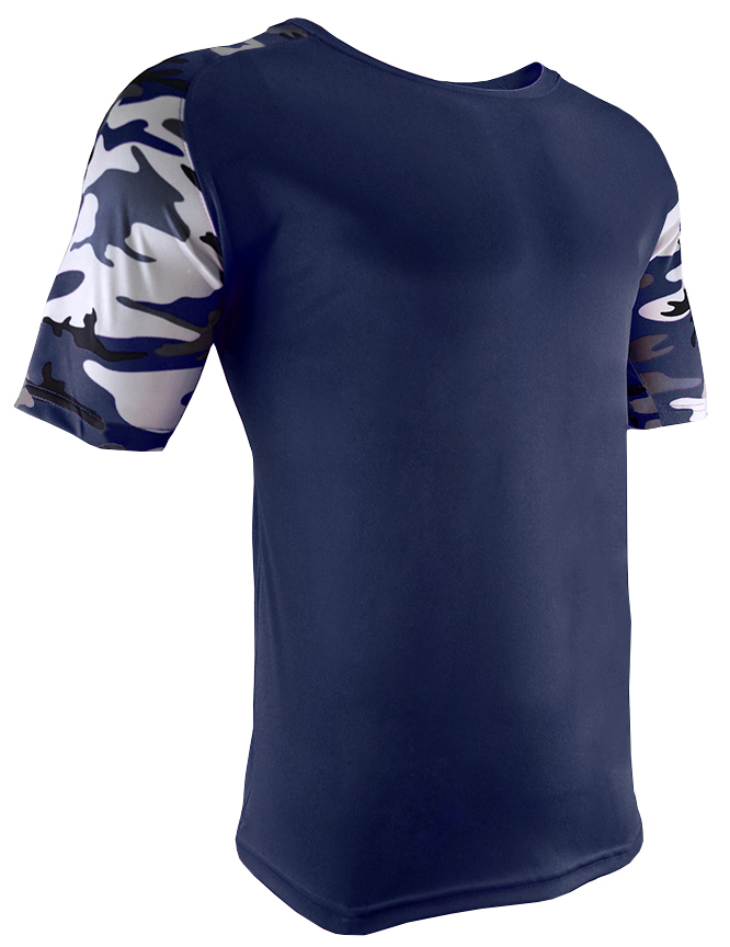 E169040 Epic Cool Performance Camo Sleeve Jersey T Shirt (13- Colors ...