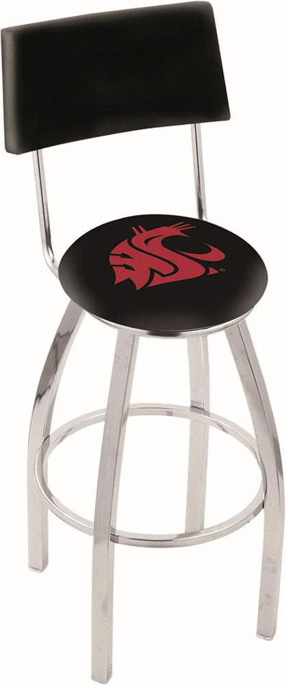 E39210 Washington State University Swivel Back Bar Stool