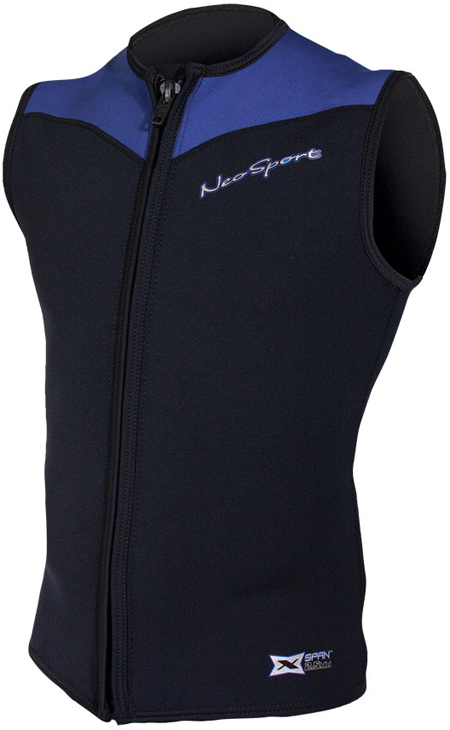 E31847 NeoSport 2.5mm Mens XSPAN Sport Dive Vest