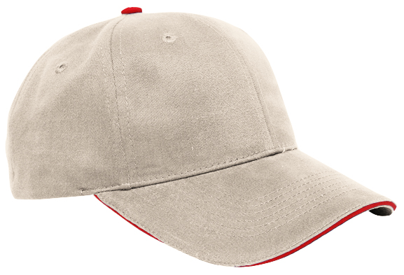 E26556 Pacific Headwear 121C Brushed Twill Baseball Caps