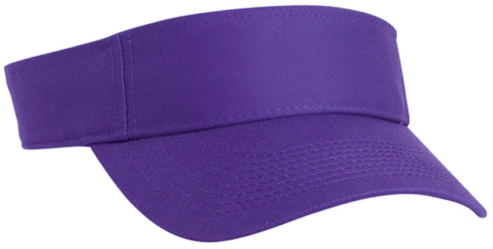 E27742 Pacific Headwear 505V Cotton Softball Visors