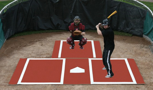 E55046 Promounds Baseball Batting Mat with Extension