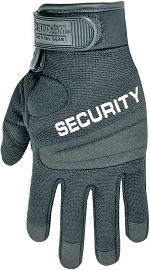E95536 Digital Leather Duty Security Gloves