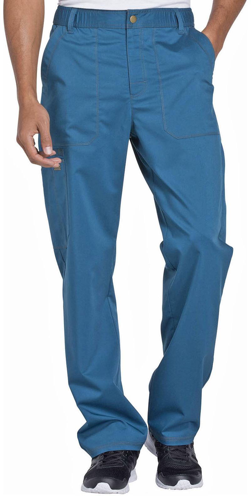 E128718 Dickies Essence Mens Drawstring Zip Fly Pant