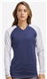 Women's Block Long Sleeve Volleyball Jersey - Closeout Sale