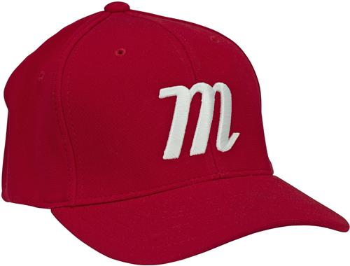 E128236 Marucci M Logo Stretch Fit Baseball Cap