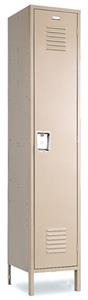 E12846 Vanguard Steel Single Gym Lockers