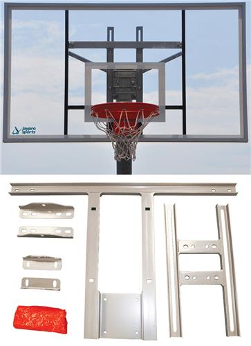 E137115 Jaypro Hoop Rejuvenator H-Frame Basketball Kits