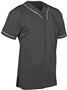 Heater 2-Button Piped Custom Baseball Jersey - Baseball Equipment & Gear