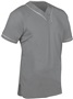 Heater 2-Button Piped Custom Baseball Jersey - Baseball Equipment & Gear