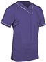 Heater 2-Button Piped Custom Baseball Jersey - Baseball Equipment & Gear