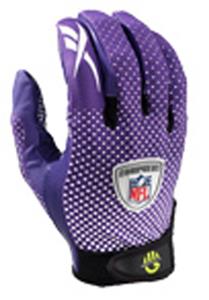 E15852 Reebok Fade Football Receiver/Running Back Gloves