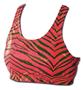 Pizzazz Cheerleaders Zebra Glitter Sports Bras - Cheerleading Equipment ...