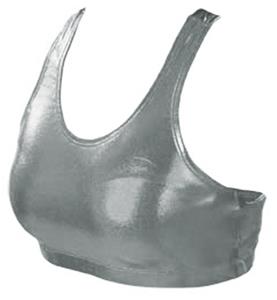 E16063 Pizzazz Cheerleaders Metallic Sports Bras