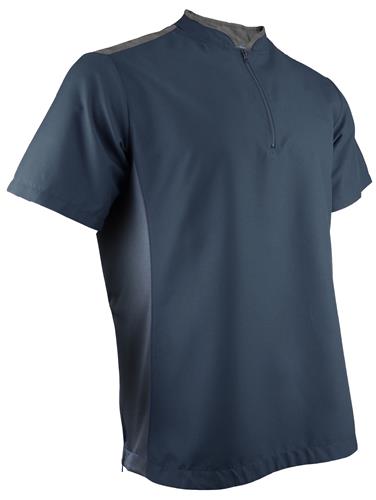 E170614 Adult & Youth Polyester 1/4 Zip Baseball Batting Jacket