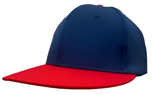 E204661 Baseball Cap, Stretch Fit, Flat Visor, Mid-Pro, Contrasting ...