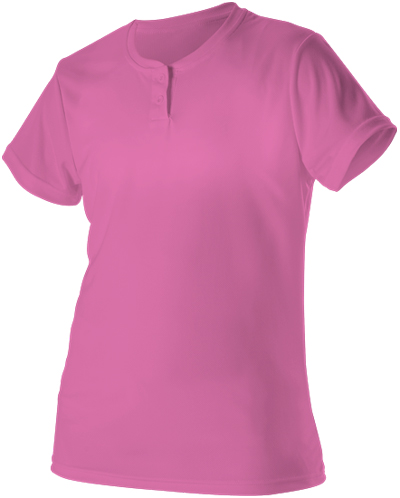 E205372 Girls 2-Button Fastpitch Softball Jerseys (Black,NeonYellow ...