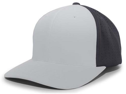 E206130 Adult FlexFit Perforated Baseball Cap (AXS -BK,Forest,Navy ...