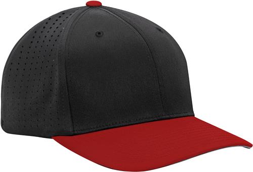 E206130 Adult FlexFit Perforated Baseball Cap (AXS -BK,Forest,Navy ...