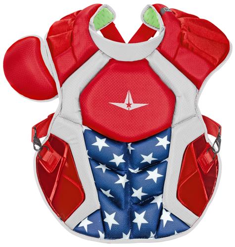 E229394 ALL-STAR S7 AXIS Baseball Chest Protector SEI NOCSAE