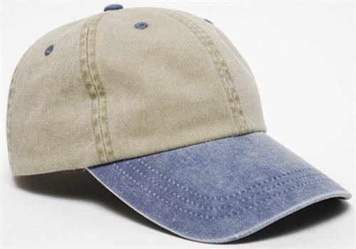 E233050 Pacific 300WC Washed Pigment Dyed Hook-&-Loop Caps (Pink,Hunter ...