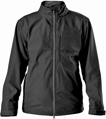 E233160 Mens & Youth Rain Resist Full-Zip Jacket (Black or Graphite)