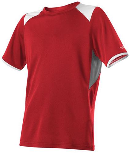 E233242 Adult/Youth 3-Color Crew Neck Baseball Jersey (Black,Forest ...